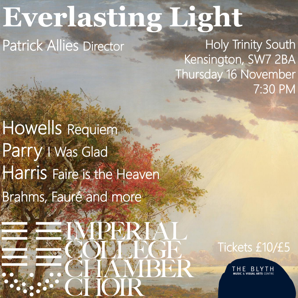 Everlasting Light – Imperial College Chamber Choir